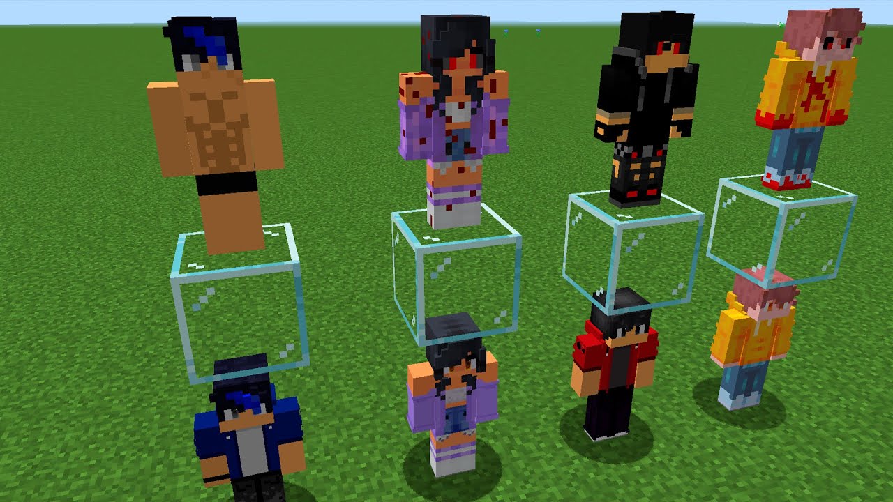 Aphmau Bad Friends vs Aphmau Good Friends in Minecraft - YouTube