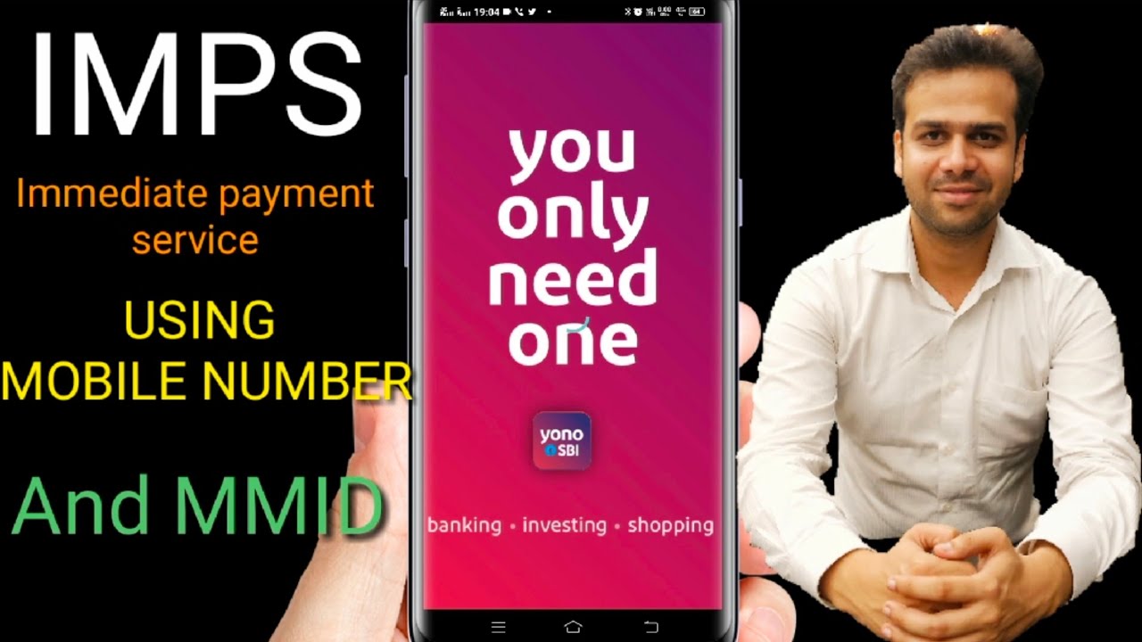 IMPS USING MOBILE NUMBER AND MMID THROUGH SBI YONO APP | IMMEDIATE ...