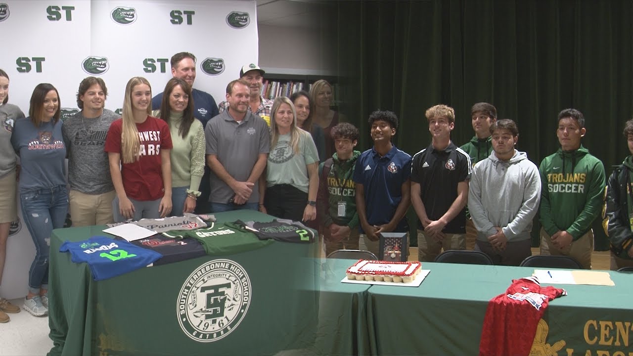 Local High Schools Sports Signing 11/01/2022 - YouTube