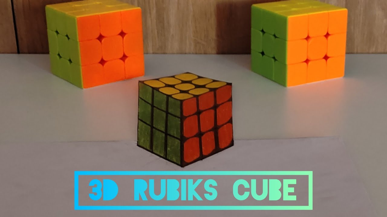 3D Rubiks cube😅 #Rubikscube #short #shorts - YouTube