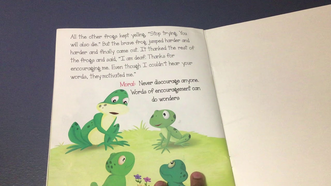 The brave frog 🐸 - YouTube