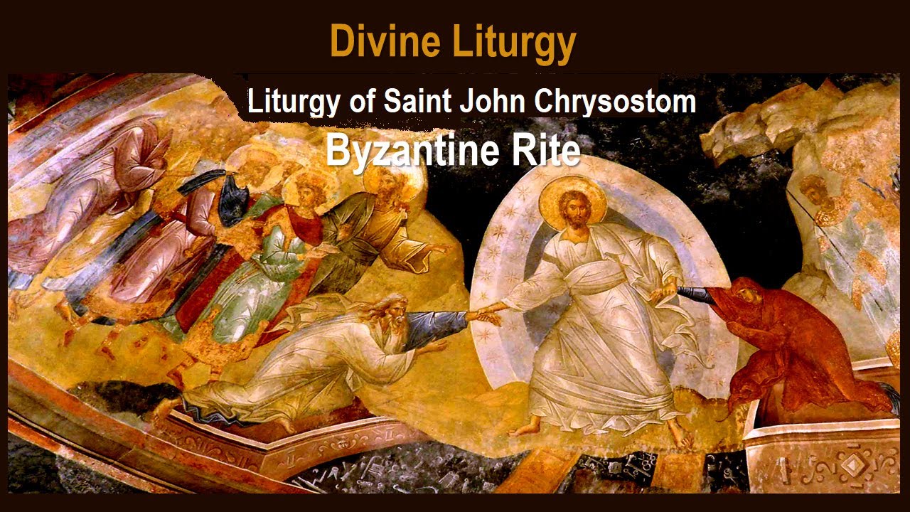 Liturgy of Saint John Chrysostom, "BYZANTINE RITE" ~ Sretensky ...