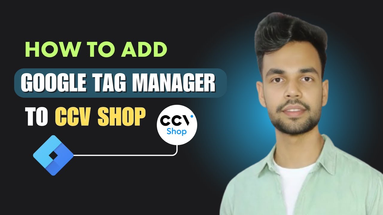 How to Connect Google Tag Manager on CCV Shop 2025 - YouTube