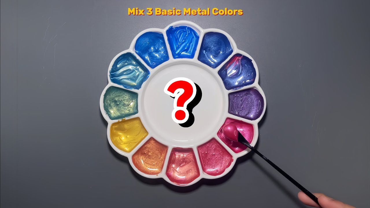 Create 10 Harmonious Metal Colors from Just 3 Basic Metal Colors ...