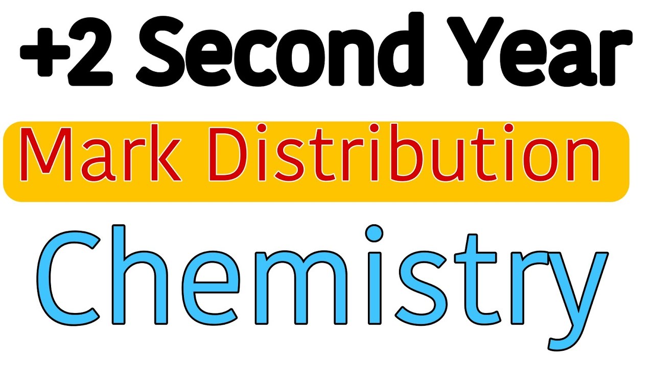 +2 First Year Chemistry mark Distribution - YouTube