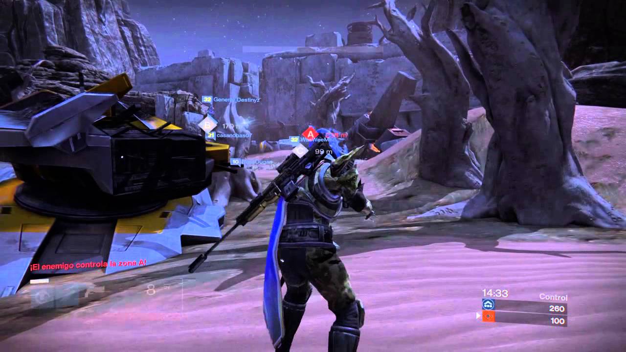 Destiny consigue una lanza que mata de un tiro - YouTube