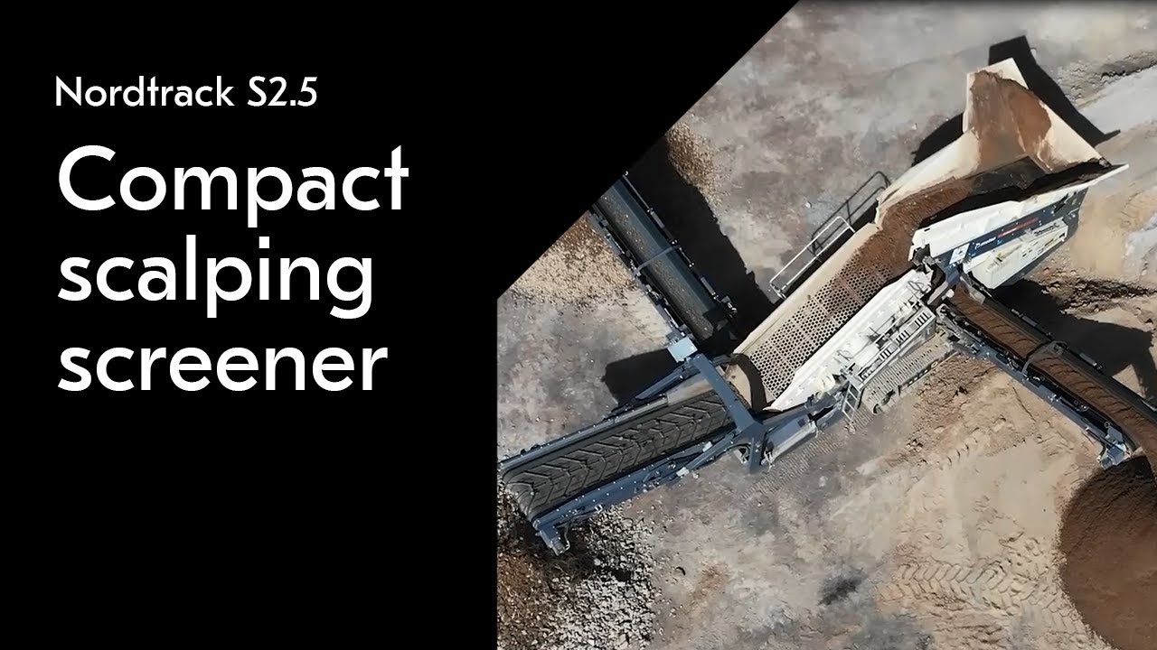 Nordtrack S2.5 - Compact and easy-to-move two-deck scalping screener ...