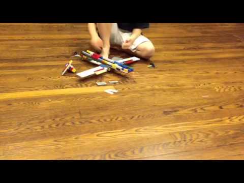 Features of Tupolev 154 Lego - YouTube