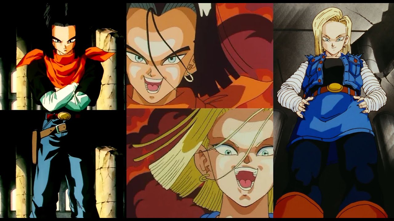 Future Android 17 And 18 vs Goku Black And Future Zamasu - YouTube