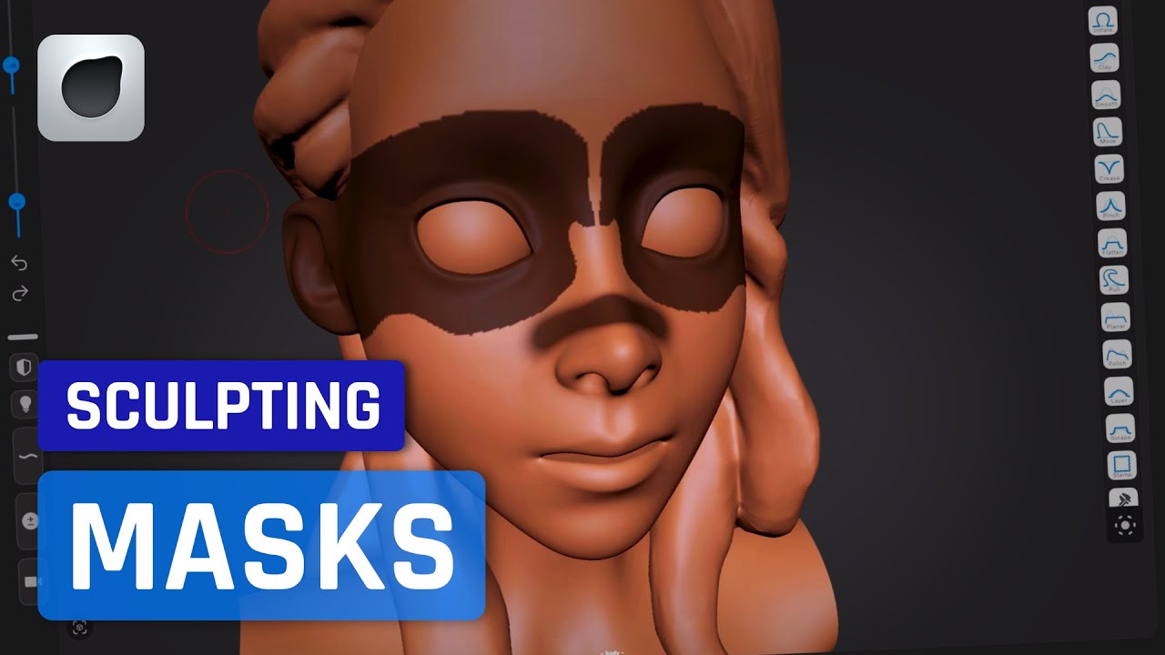 forger iPad - Sculpting - Masks - YouTube