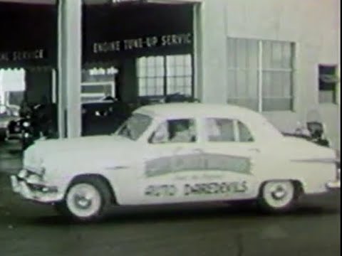 FOMOCO film Joie Chitwood and his Original Auto Daredevils. - YouTube