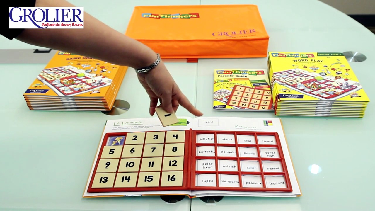 GROLIER Fun Thinkers - YouTube