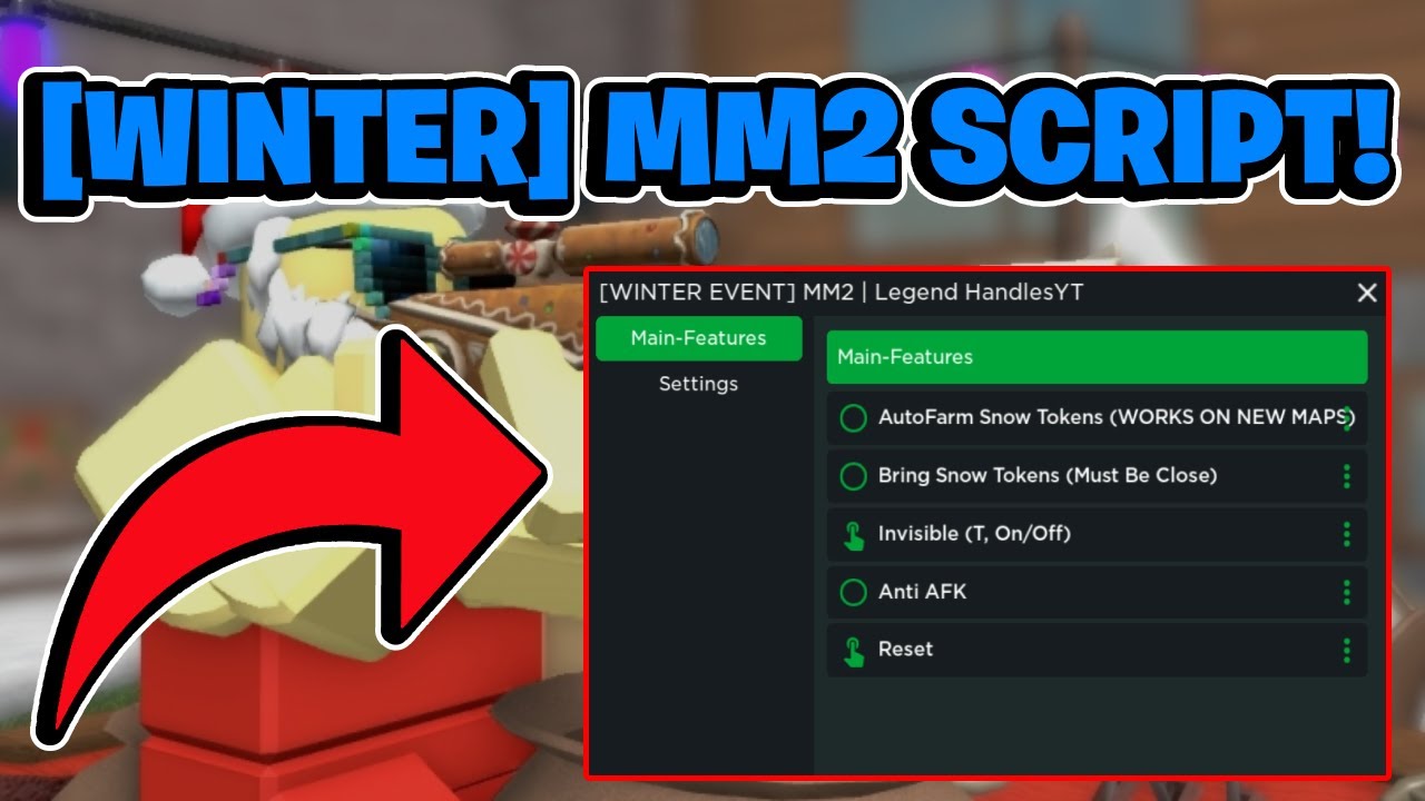 [CHRISTMAS] Murder Mystery 2 Script GUI Hack (INF SNOW COINS, AUTOFARM ...