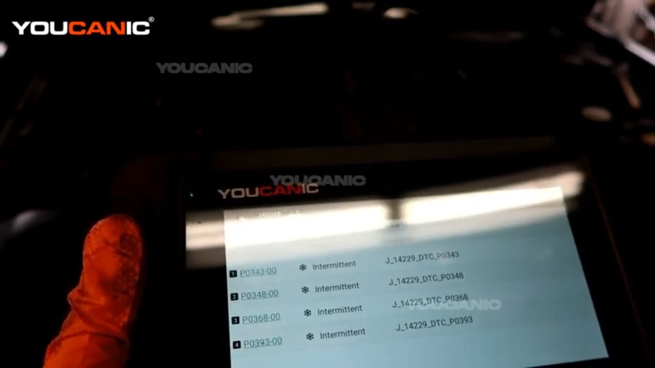 Jaguar P0343, P0348, P0368, P0393 - Intake and Exhaust Camshaft ...