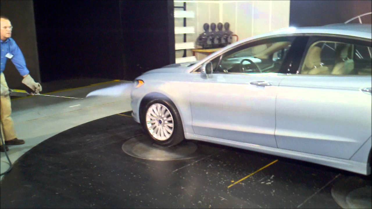 Ford Fusion Aerodynamics - YouTube