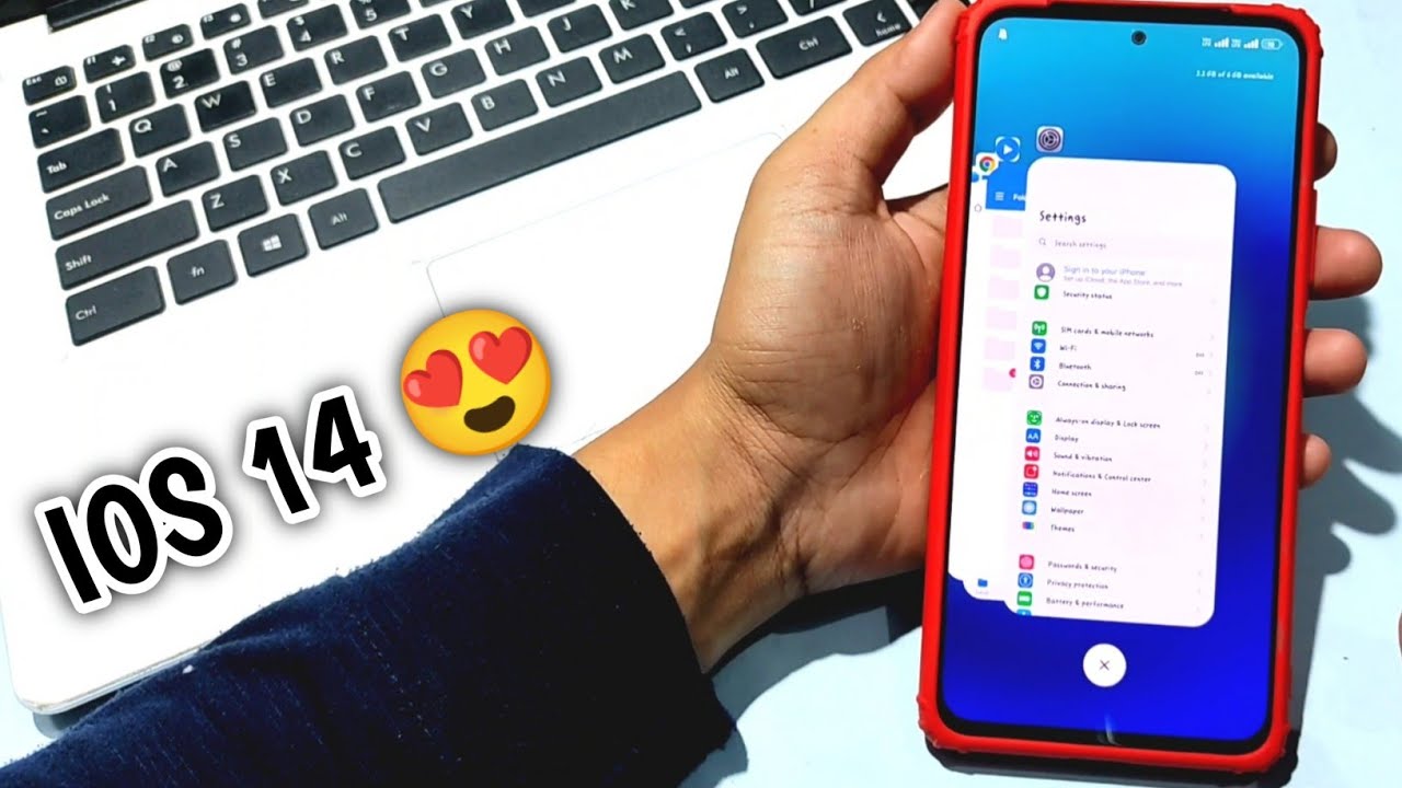 Convert Your MIUI To IOS ft. Redmi Note 10 Pro/ Pro Max/ Redmi Note 9 ...