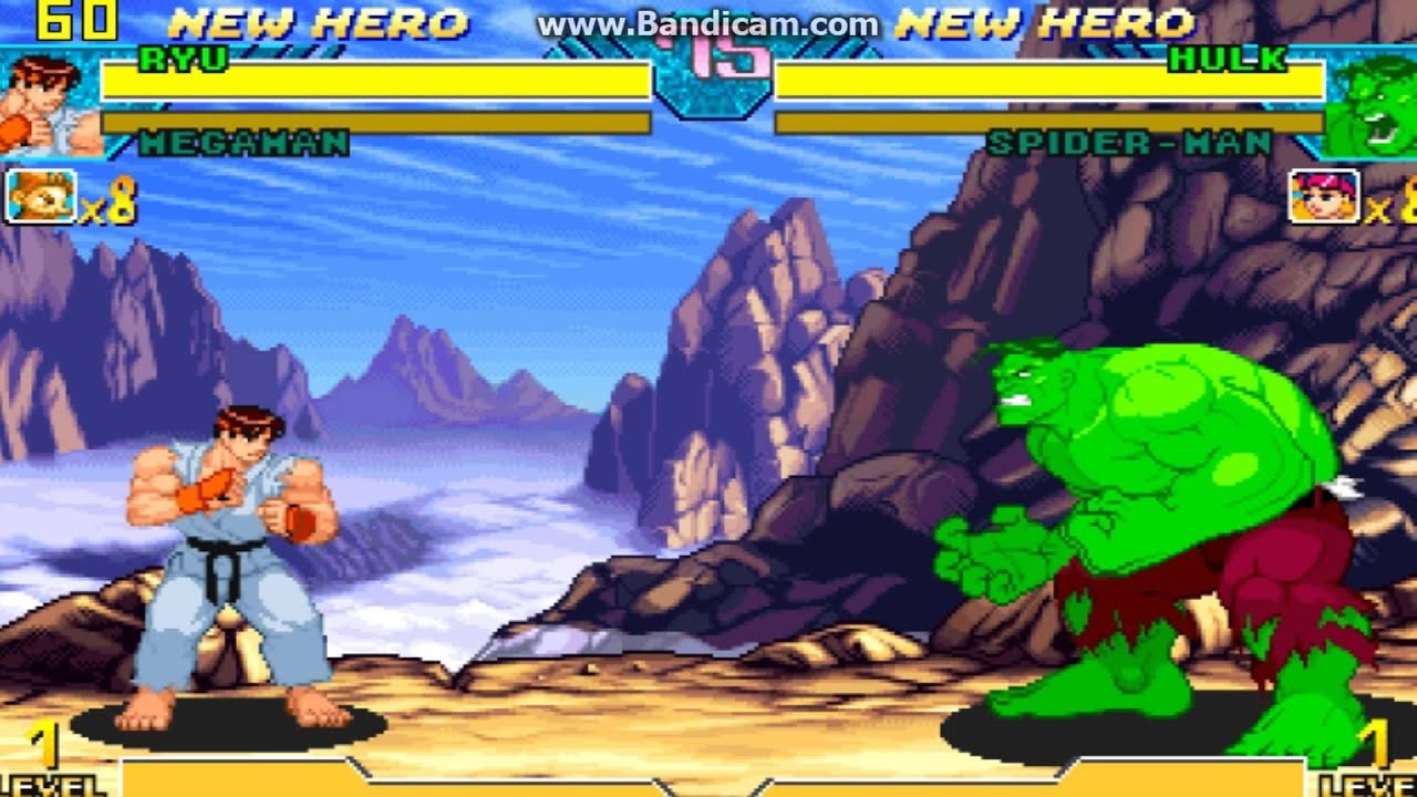 Marvel Vs. Capcom: Clash of Super Heroes (Euro 980123) (Arcade / MAME ...