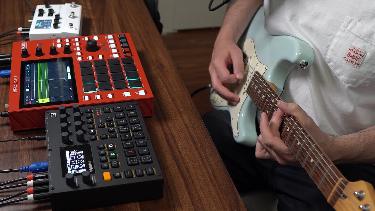 track from scratch - my current guitar / groovebox workflow - YouTube