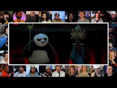 Po vs Chameleon (Full Fight) | Kung Fu Panda 4 | Reaction Mashup