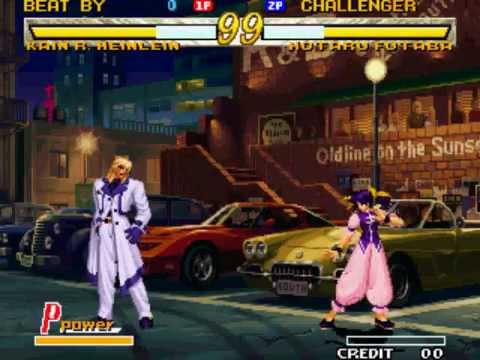 Garou MOTW [Arcade] - play as Kain R. Heinlein - YouTube