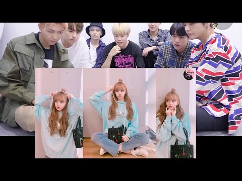 BTS Reaction LOVE WITH LISA IN JUST 4 MINUTES !  FMV