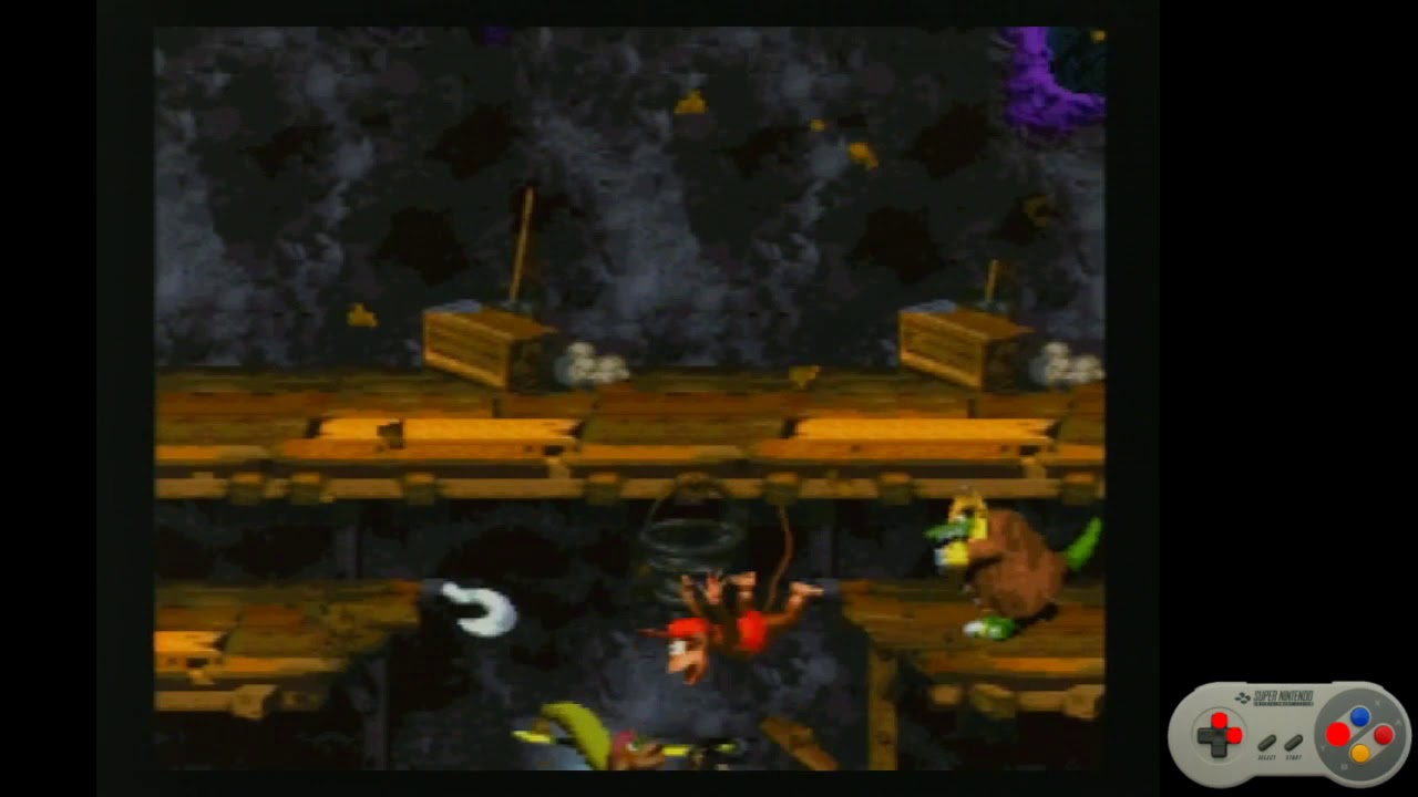 DKC2 - Windy Well Post-Arctic Zip - YouTube