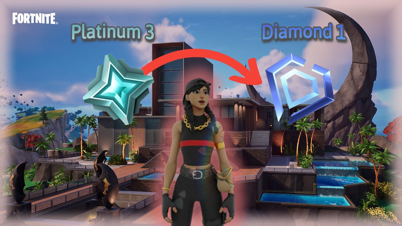 Getting to DIAMOND RANK in FORTNITE! - YouTube