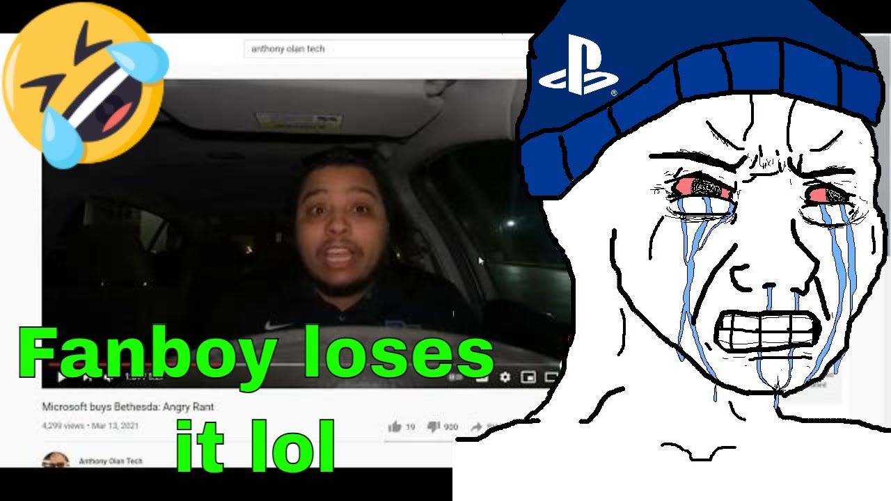 Sony Fanboy has epic meltdown in car because Microsoft buys Bethesda ...