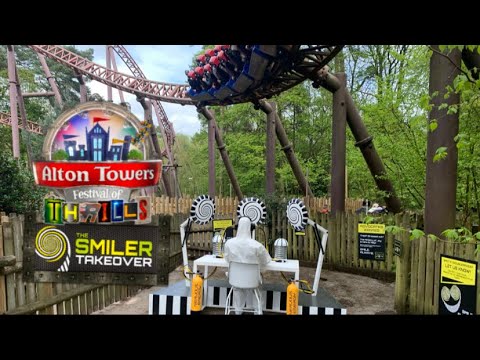 Alton Towers The Smiler Takeover Vlog May 2023 - YouTube