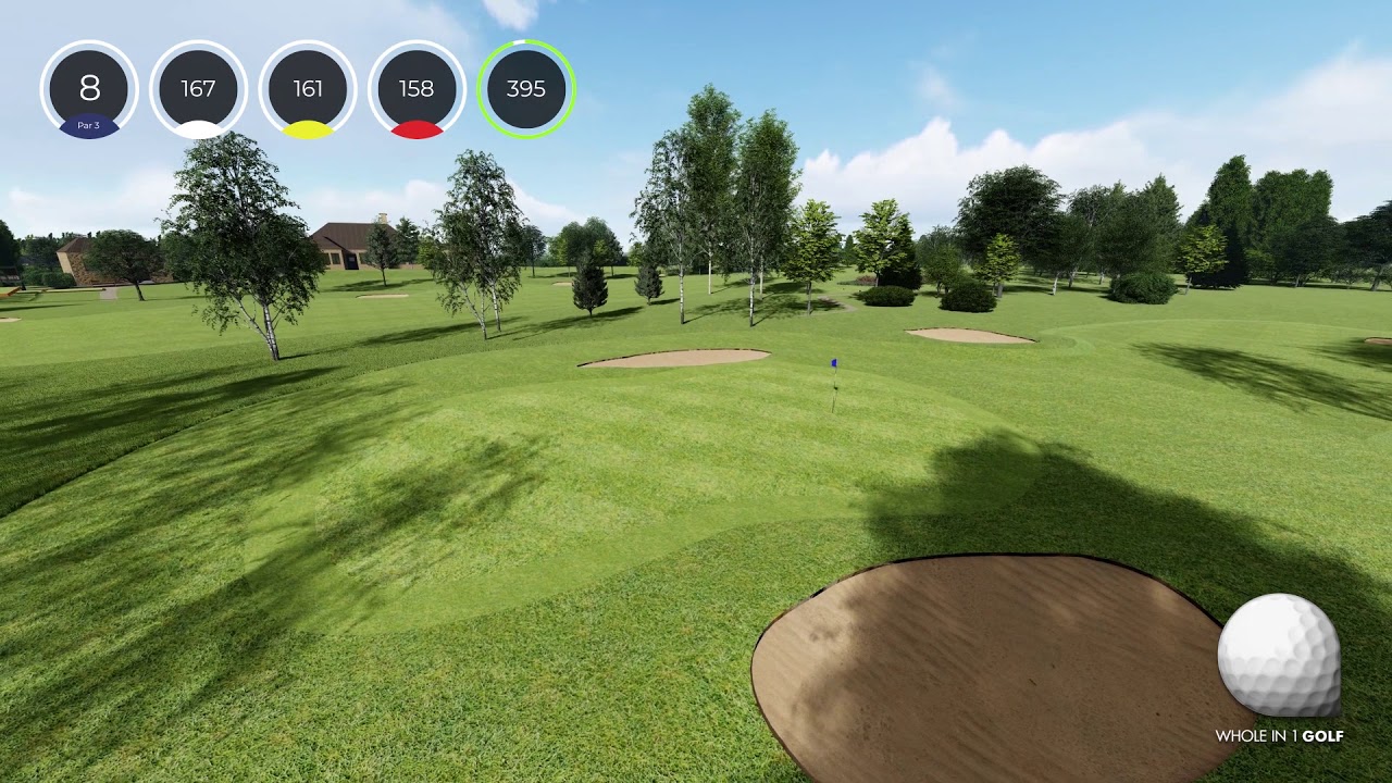 Girton Golf Club 3D Flyover - YouTube
