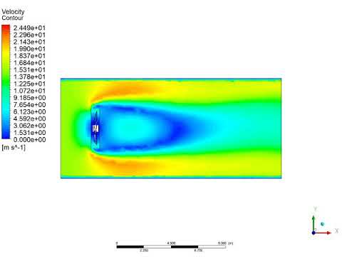 CFD analysis - Axial fan - ANSYS FLUENT - YouTube