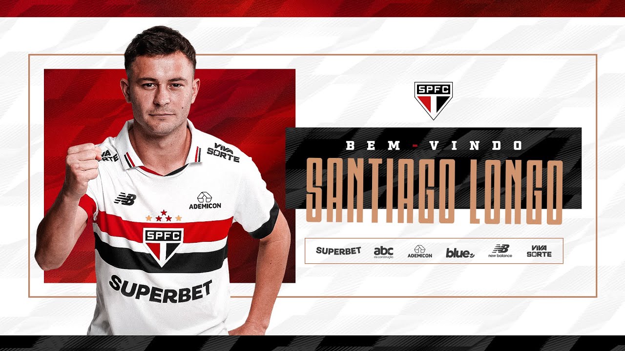 BEM-VINDO SANTIAGO LONGO | SPFC PLAY - YouTube