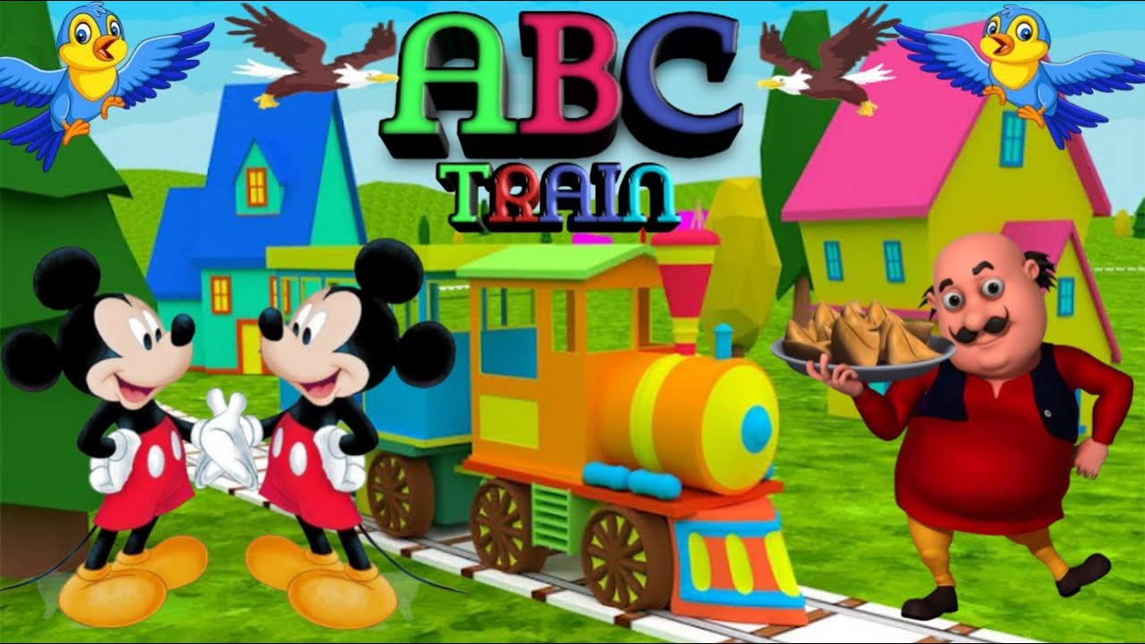 ABC Train alphabet learning ABC online for kids toddlers and children's ...