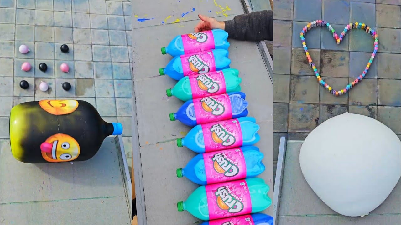 Breaking Glass Bottles | Breaking glass bottles 1 hour | Smash things ...