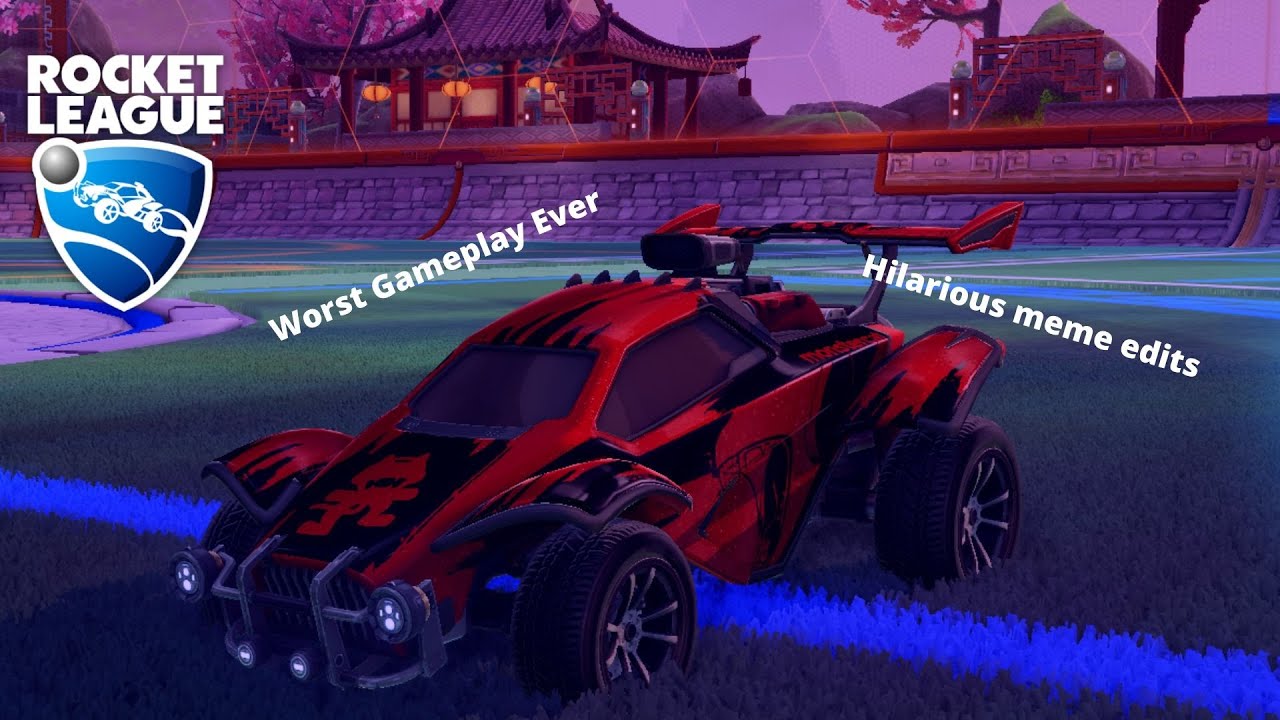 The worst Rocket League Gameplay In History With Meme Edits - YouTube