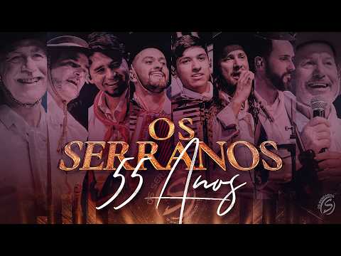 DVD COMPLETO - Os Serranos - 55 Anos