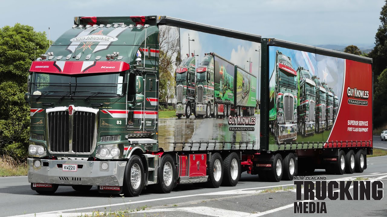 Kenworth K220 2.3m Aero Sleeper 8x4 | New Zealand Trucks | When Passion ...