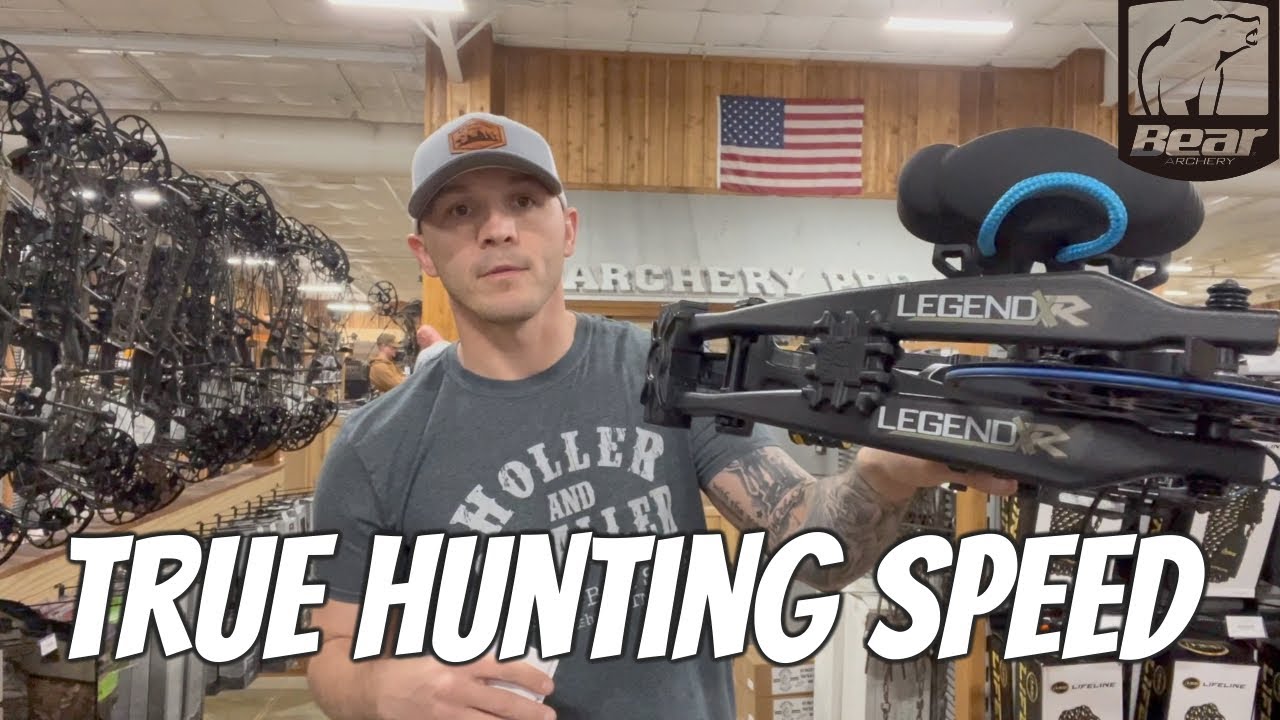 Bear Legend XR True Hunting Speed vs IBO [THS] - YouTube