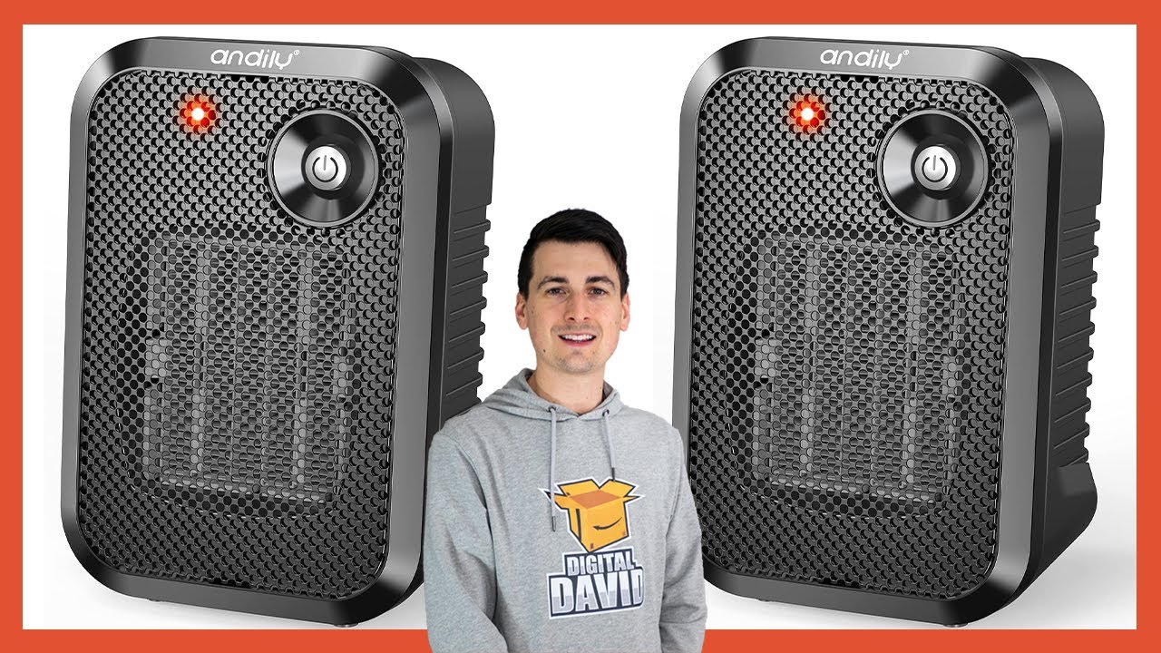 Andily 500w Space Heater // UNBOXING & REVIEW - YouTube