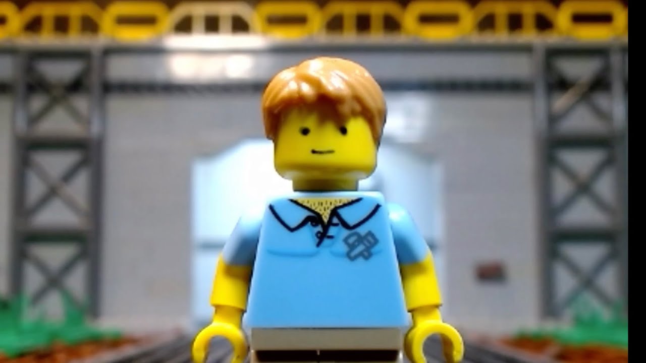 Lego stop motion face animation test - YouTube