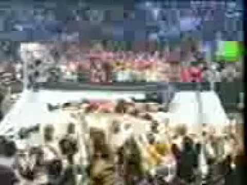 bigshow breaks the ring!!!