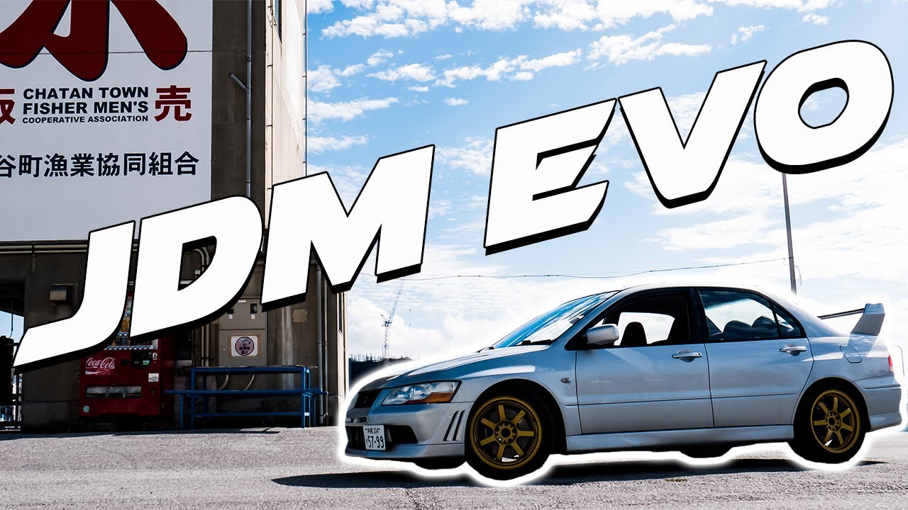 MODDED JDM EVO VII IN THE WILD! (+ANTI-LAG) - YouTube