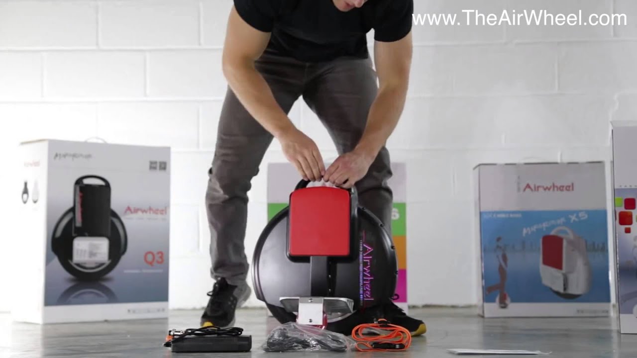 AIRWHEEL X3 INTRODUCTION How to ride AirWheel - YouTube