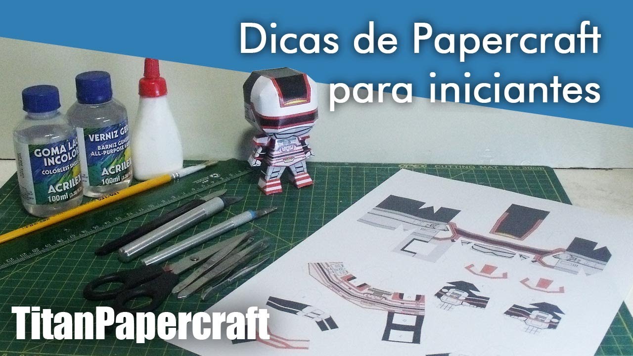 Dicas de Papercraft para Iniciantes - YouTube