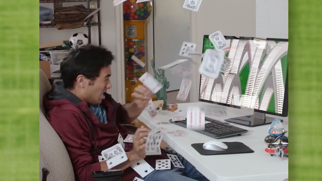 I beat the computer game - YouTube