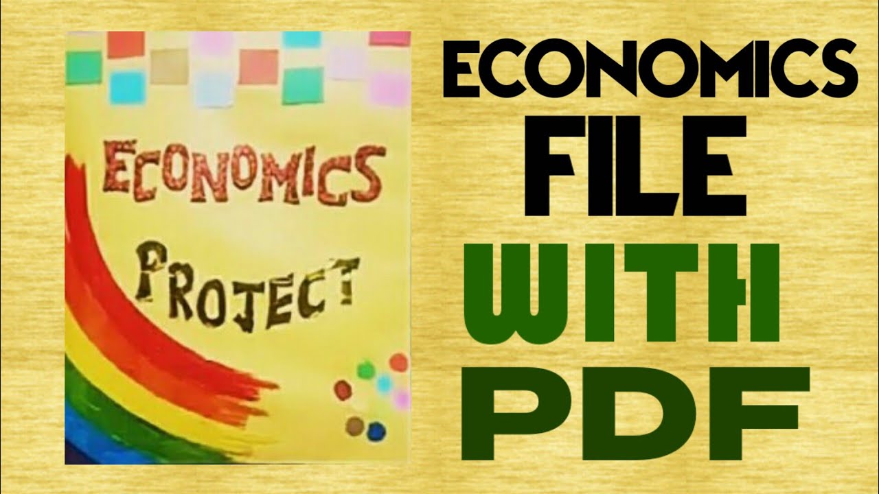 Economics project file on “COLLECTION OF DATA" # Class 11th - YouTube