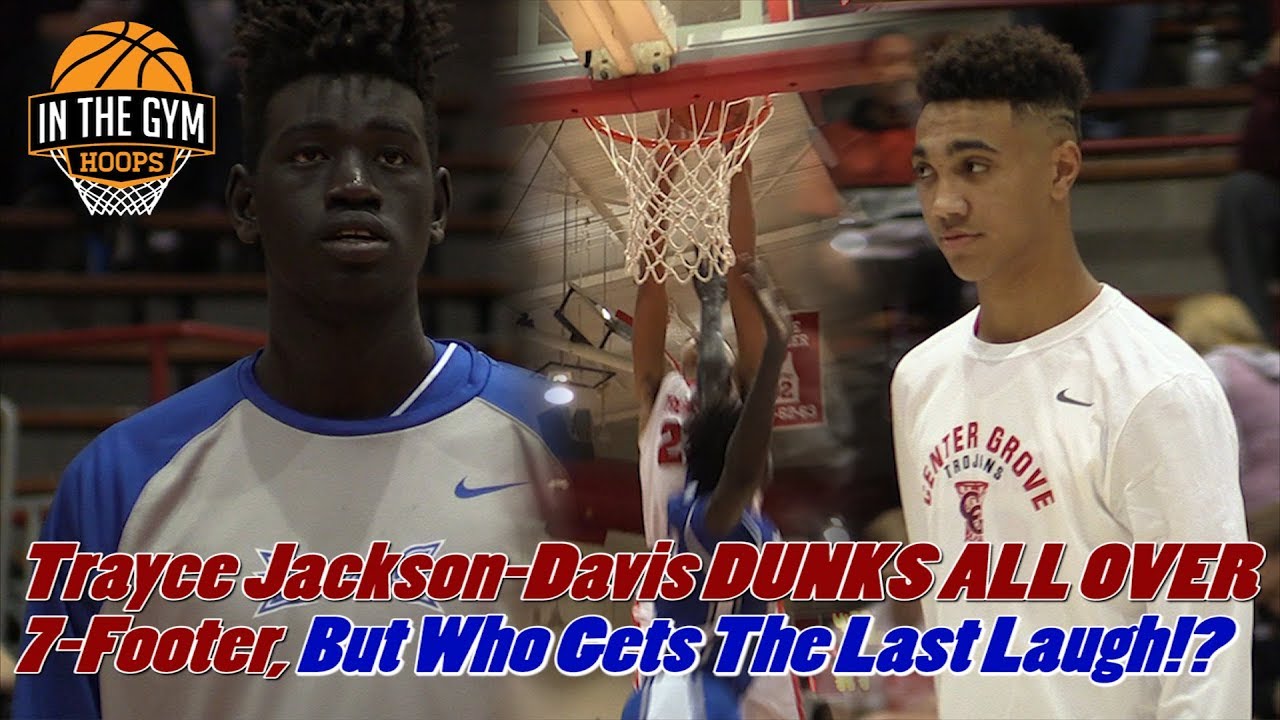 Trayce Jackson-Davis DUNKS ALL OVER 7-Footer, But Who Gets The Last ...