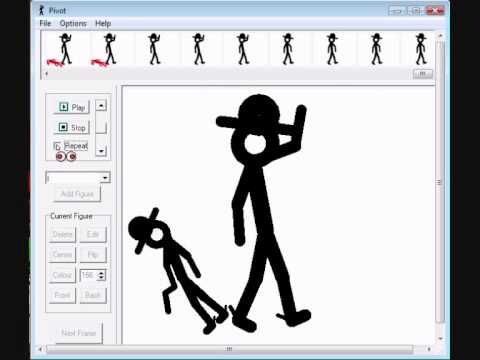 stick man move 1 - YouTube