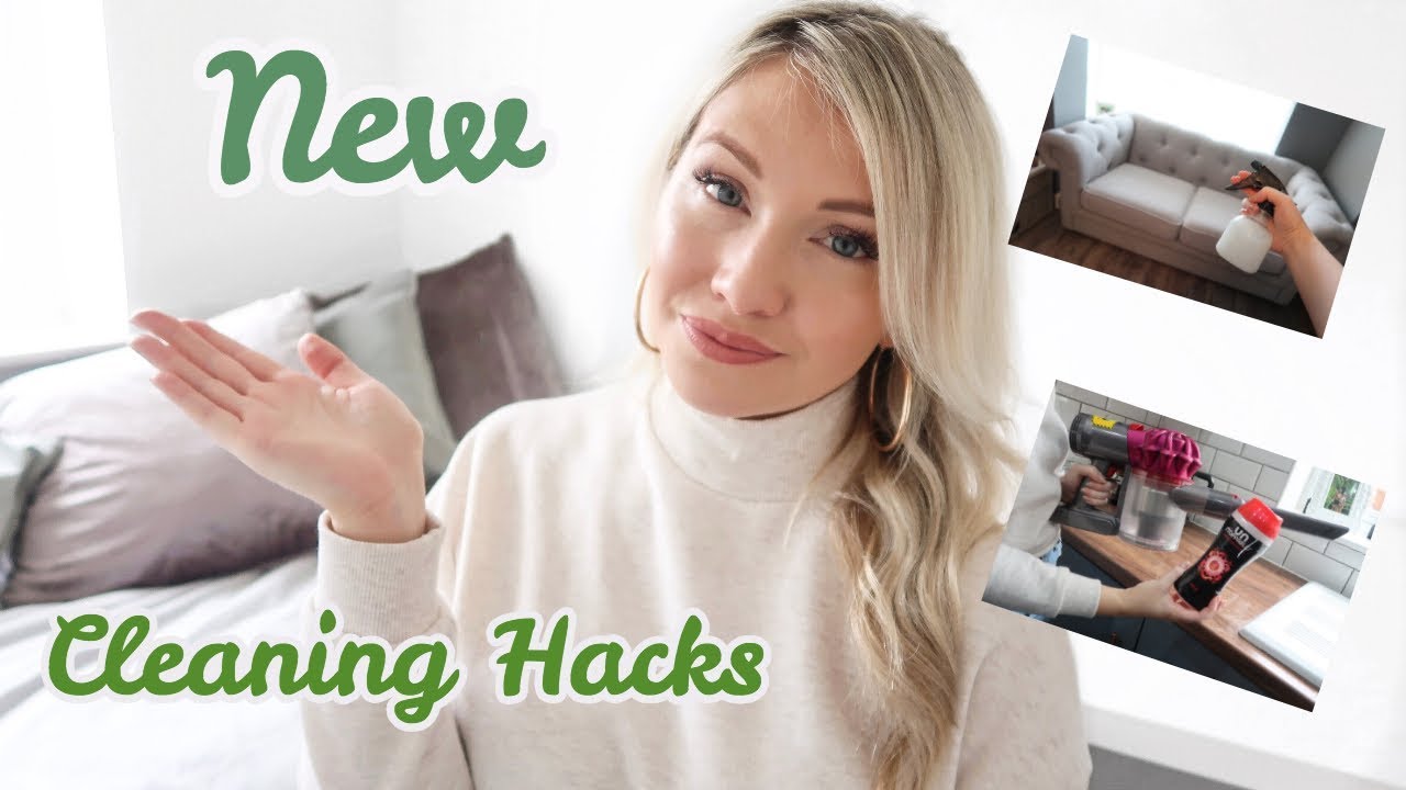 BRAND NEW SPRING CLEANING HACKS | TIPS FOR A CLEAN HOME | ELLIE POLLY ...