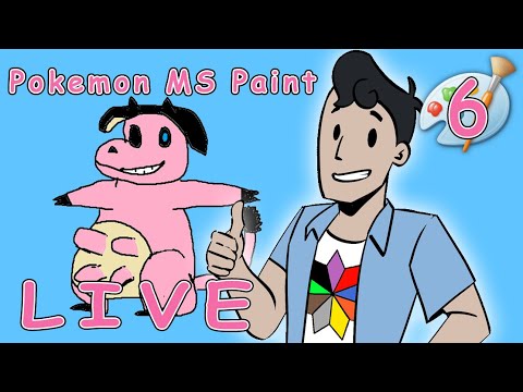Horribly Drawing Pokémon in MS Paint #6 - YouTube